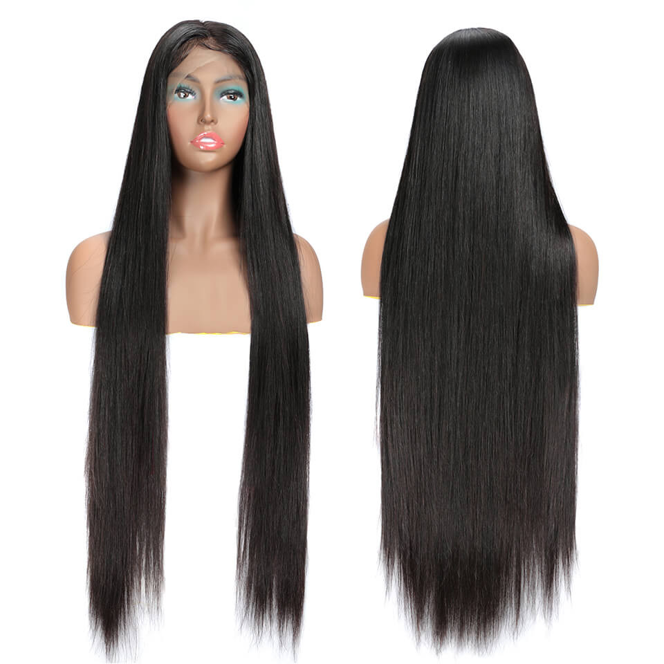 Long Straight Wigs With 26 28 30inch Long Hair Length Frontal -Asteriahair