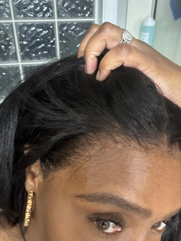 Light Yaki LayerCut Straight Drawstring Lace Front Wig – Gluess 6x8 HD ...