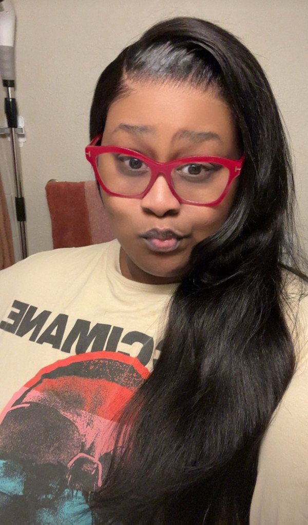 Light Yaki LayerCut Straight Drawstring Lace Front Wig – Gluess 6x8 HD ...