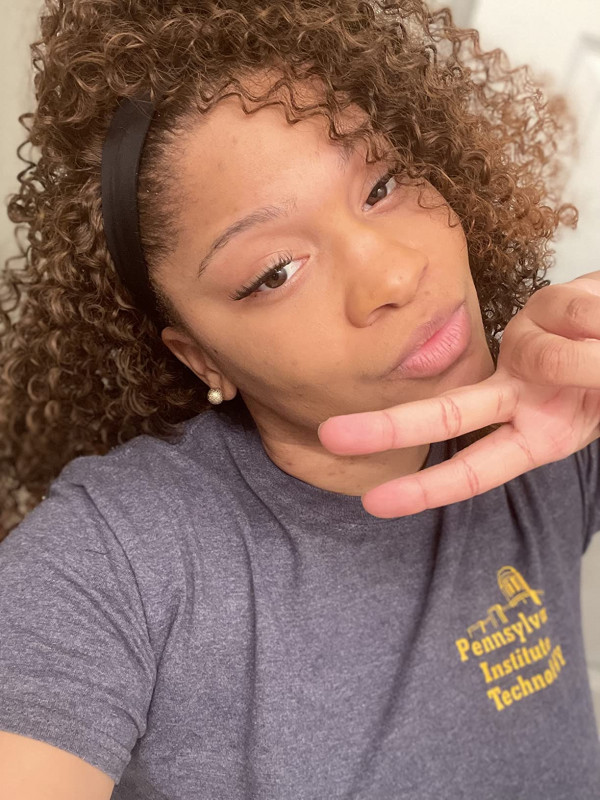 Brown Color Coily Curly Headband Wigs Human Hair Wig -Asteriahair